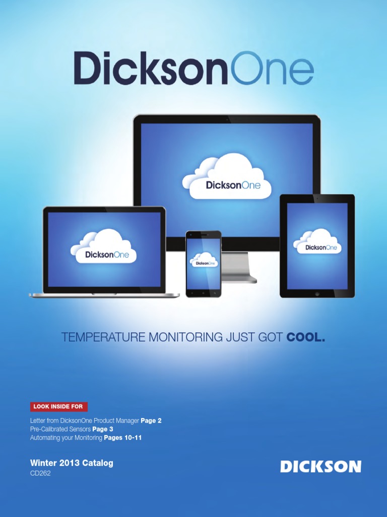 2013 Catalog Dickson | PDF | Thermometer | Computer Network