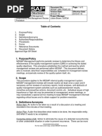 Change Control SOP | PDF | Quality Management System | Quality (Business)