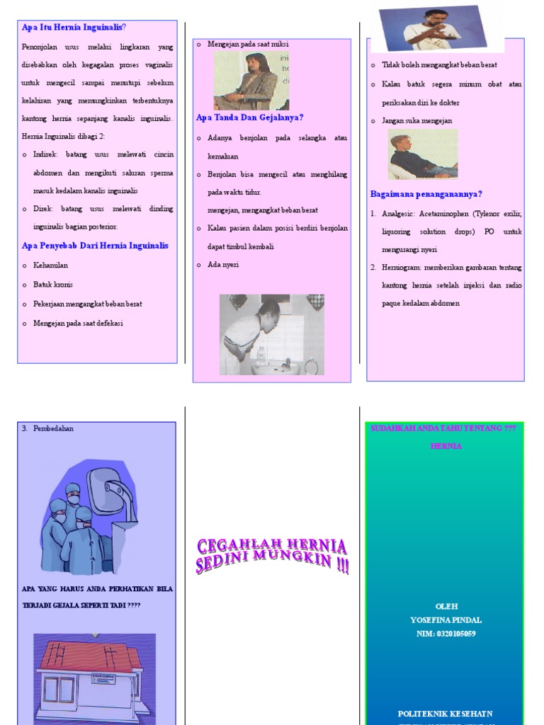 Leaflet Hernia Inguinalis II | PDF