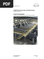 Wartsila 2 X 20v34 SG Technical Specification | PDF | Valve | Piston