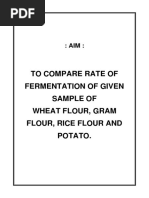 Chemistry Investigatory Project Class 12 | PDF | Fermentation ...