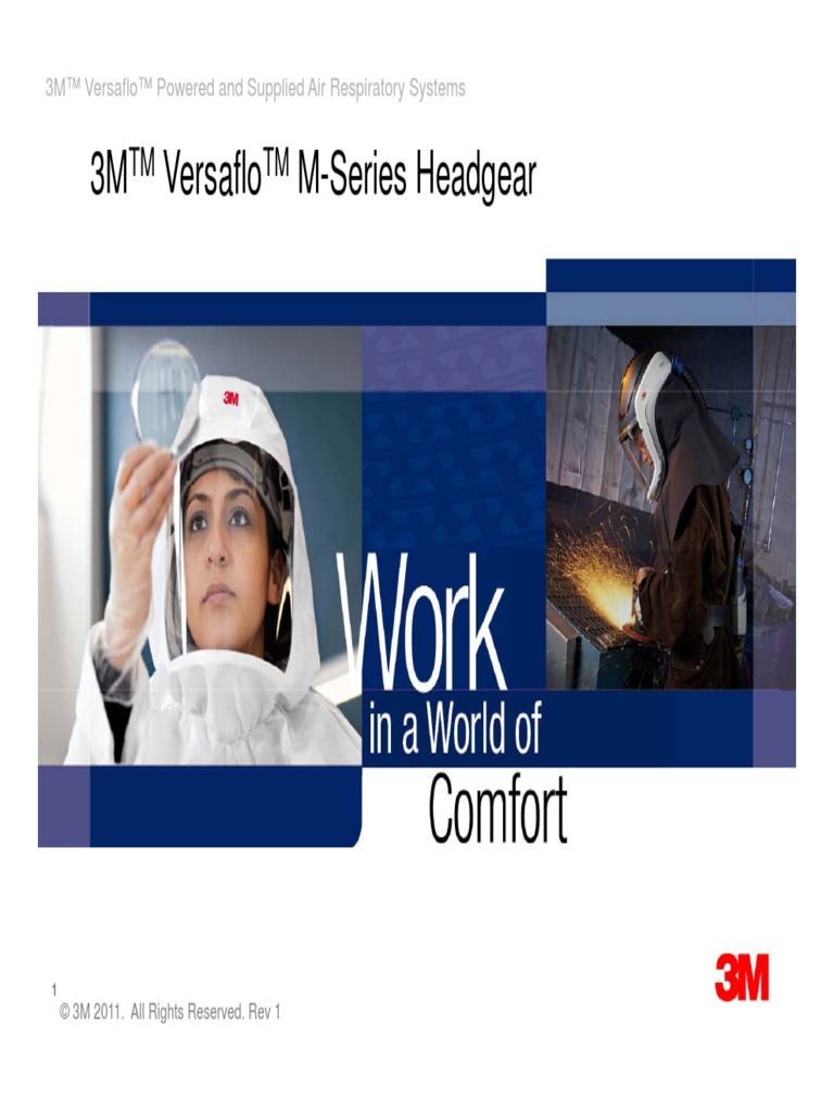 3M Versaflo M-Series Headgear G: TM TM | PDF | Occupational Safety And ...