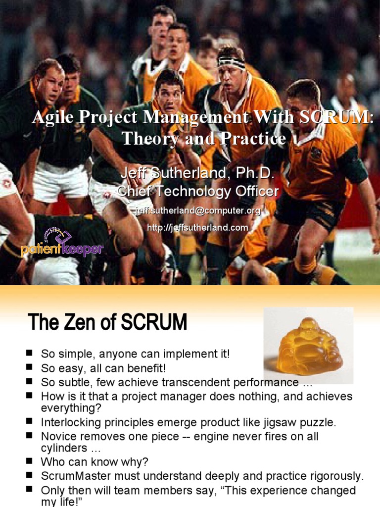 Agile Project Management With SCRUM: Theory and Practice | PDF ...