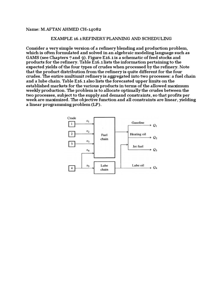 GAMS Solution 1 | PDF