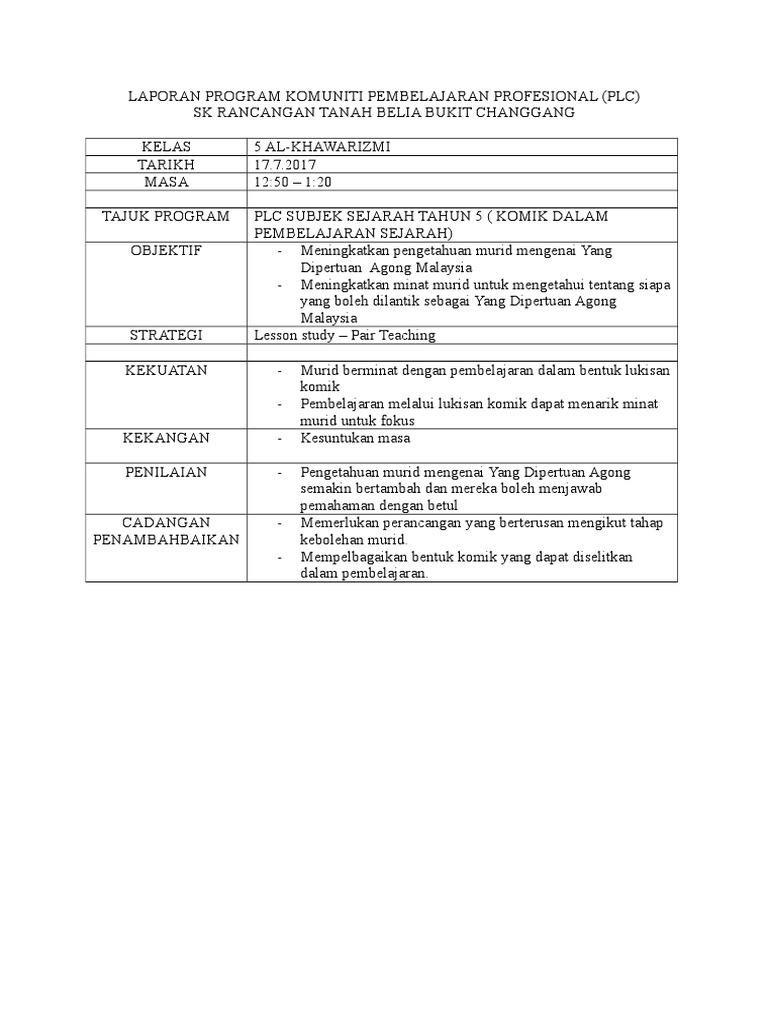 Laporan PLC Sej | PDF