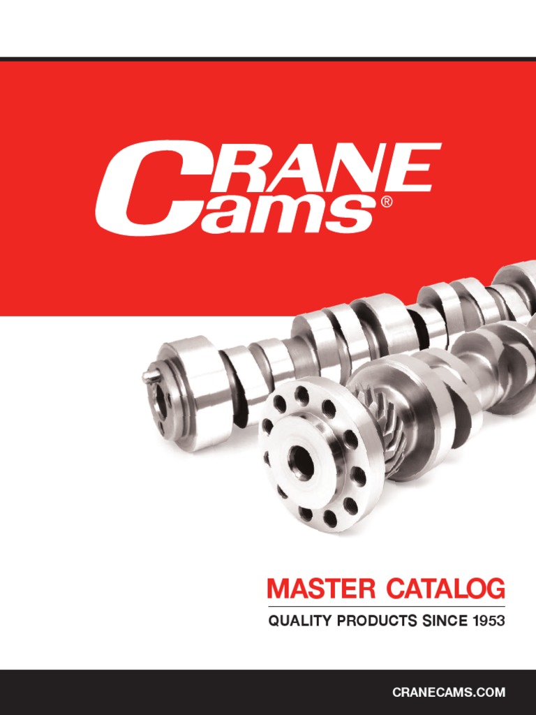 Crane Cams Master Catalog | PDF | V8 Engine | Transmission (Mechanics)