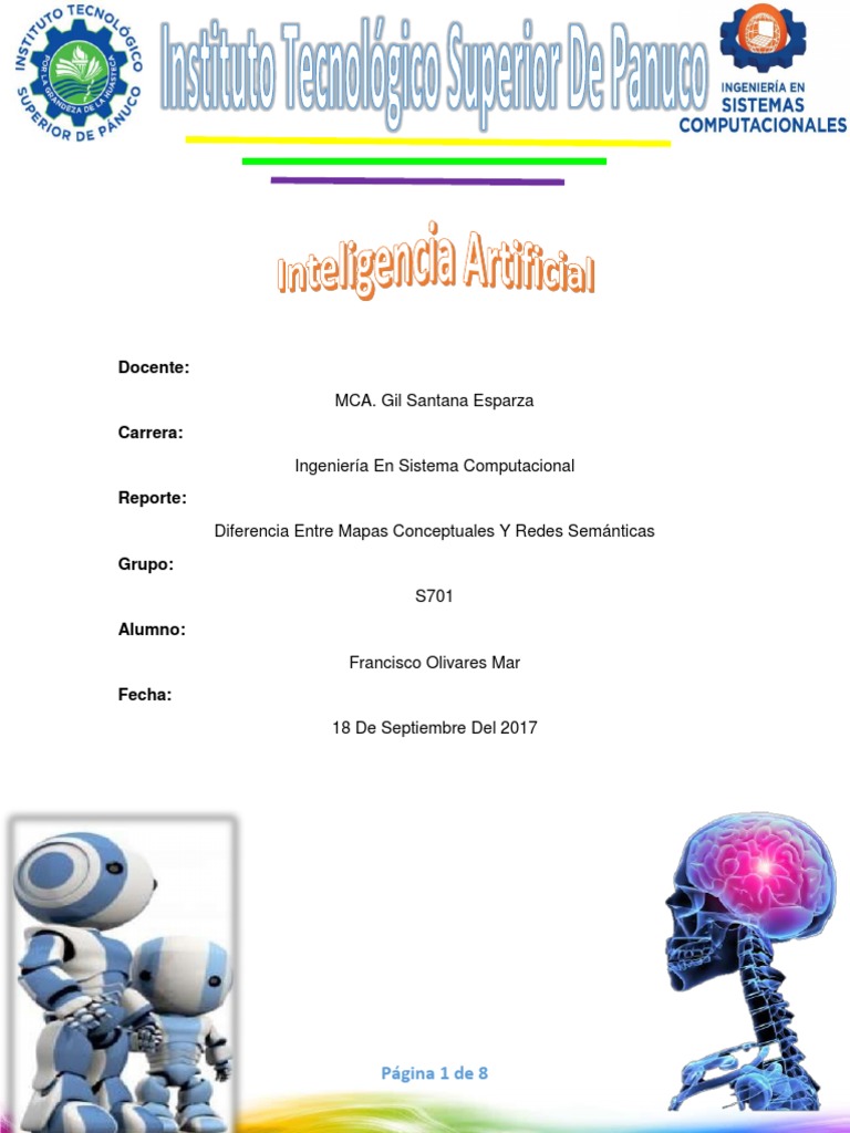 Reporte Mapas Conceptual y Redes Semánticas | PDF | Concepto | Conocimiento