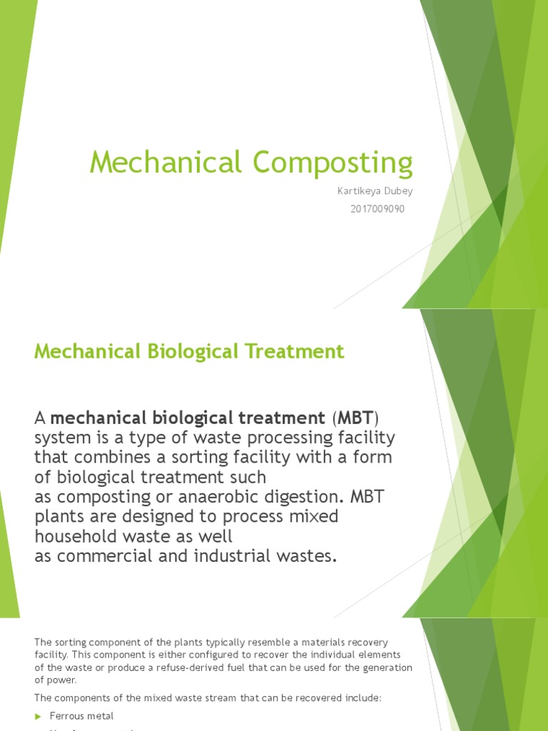 Mechanical Composting | PDF