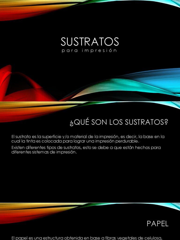 Sustratos 2 | PDF | Papel | Procesos industriales