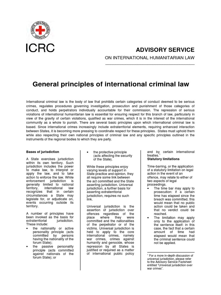 Principles of Criminal Law | PDF | International Criminal Law ...