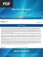 Blue Prism Hub 4.3 - User Guide | PDF | Password | Icon (Computing)