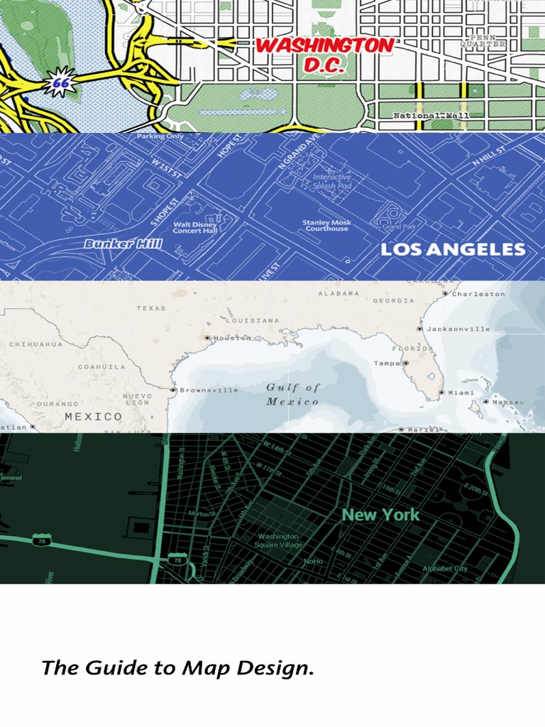 Guide To Map Design Part 1 | PDF | Sans Serif | Typefaces