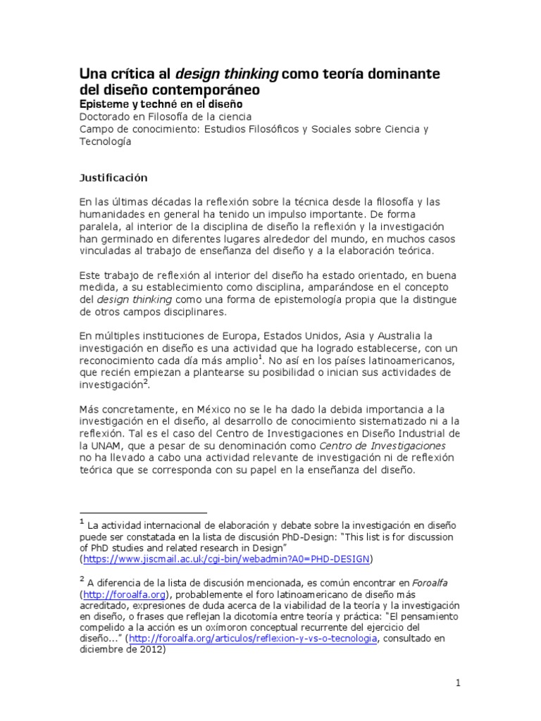 Episteme y Techne en El Diseño | PDF | Diseño | Science