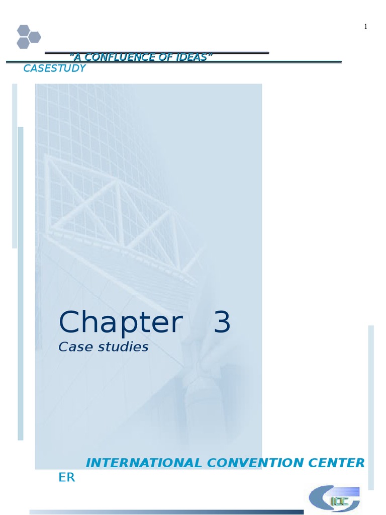 Case Studies: International Convention Center | PDF | Kitchen | Basement