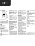 How To Use and Read A Multimeter | PDF | Fuse (Electrical) | Electric ...
