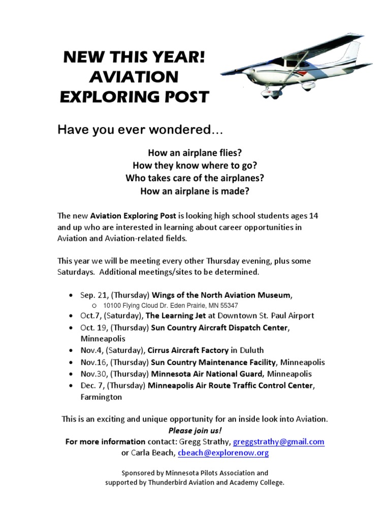 Aviation Post Flyer | PDF