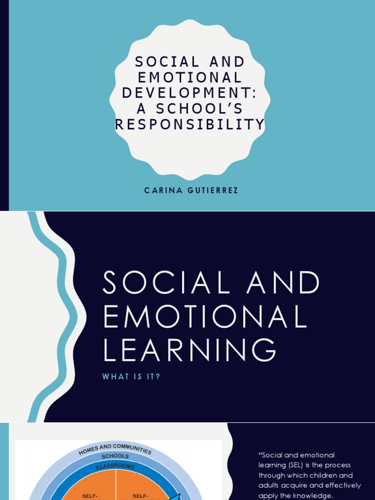 603-Social and Emotional Development | PDF | Emotions | Curriculum