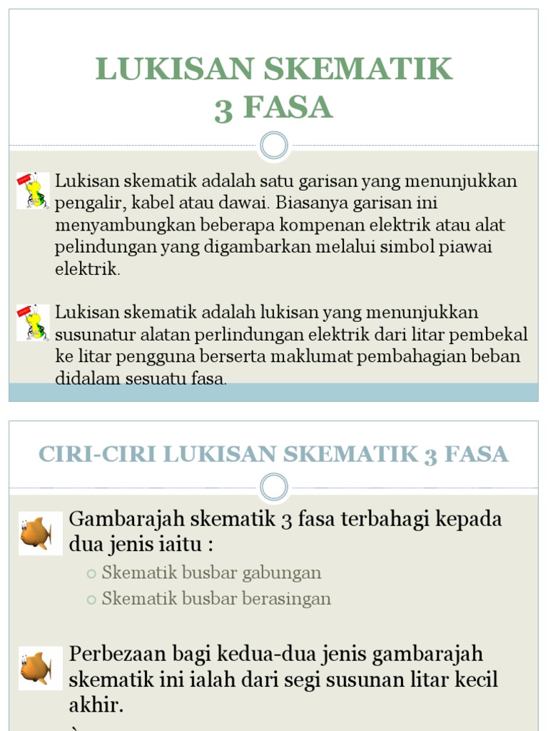 Lukisan Skematik 3 Fasa (P.point) | PDF