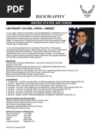 Brigadier General Claude K. Tudor Jr. Bio | PDF | United States Air ...