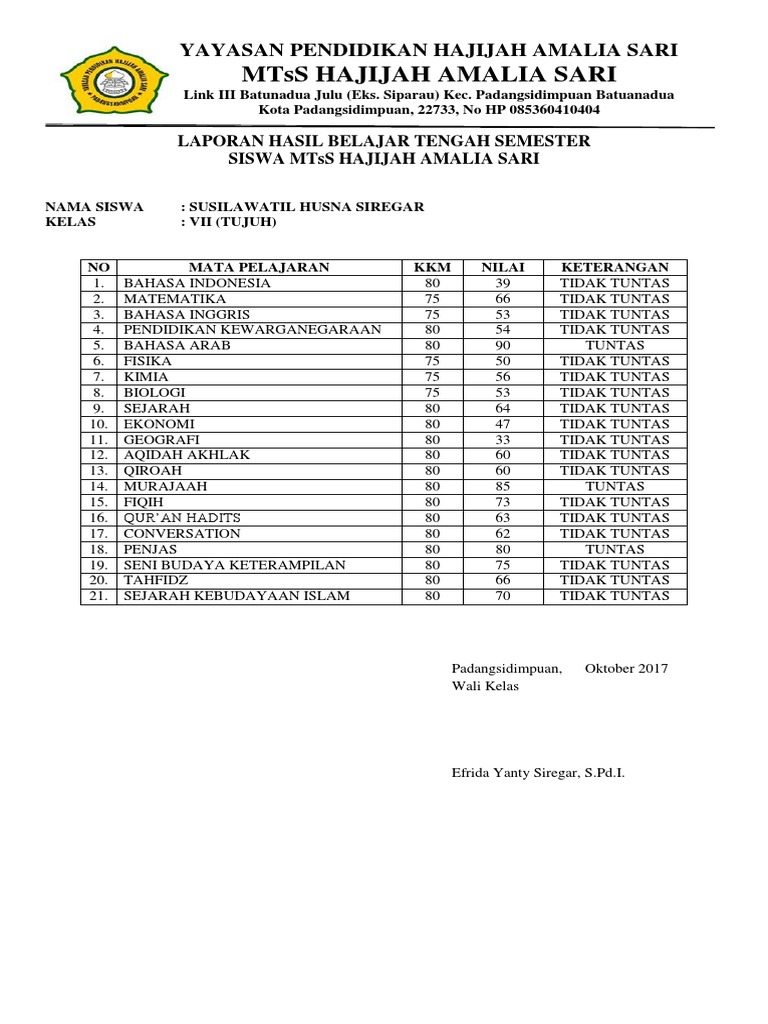 Raport Mid Mts | PDF