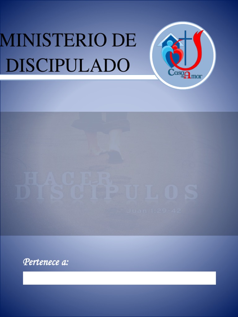 Folleto Discipulado Con Lecciones en Hoja Nueva | PDF | Cristo (título ...