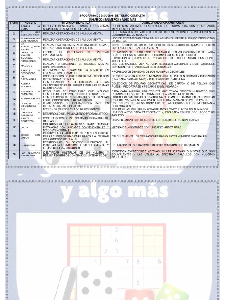 Jugar Con Numeros y Algo Mas | PDF
