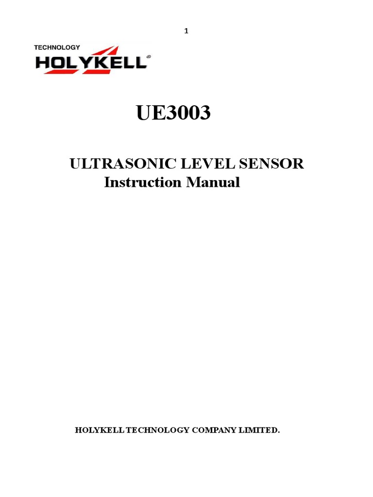 UE3003 Instruction Manual | PDF | Technology & Engineering