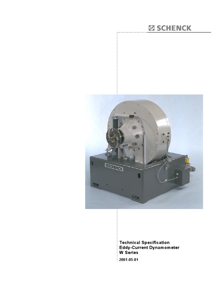 Jad Schenk Eddy Current Dynamometer | PDF | Power Supply | Engines