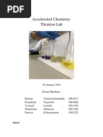 LAB REPORT Buffer and PH Experiment | PDF | Buffer Solution | Acid