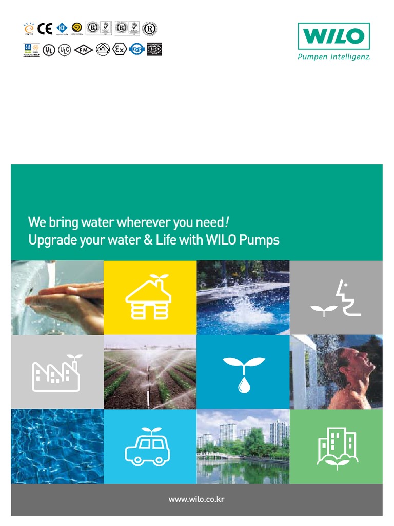 Wilo | PDF | Pump | Flow Measurement