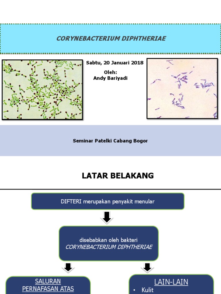 Karakteristik dan Diagnosis Difteri | PDF | Pengembangan Diri
