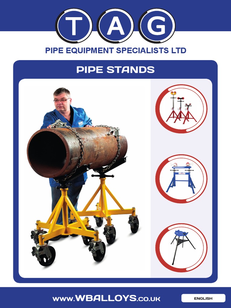 Pipe Stands Brochure | PDF | Pipe (Fluid Conveyance) | Kilogram