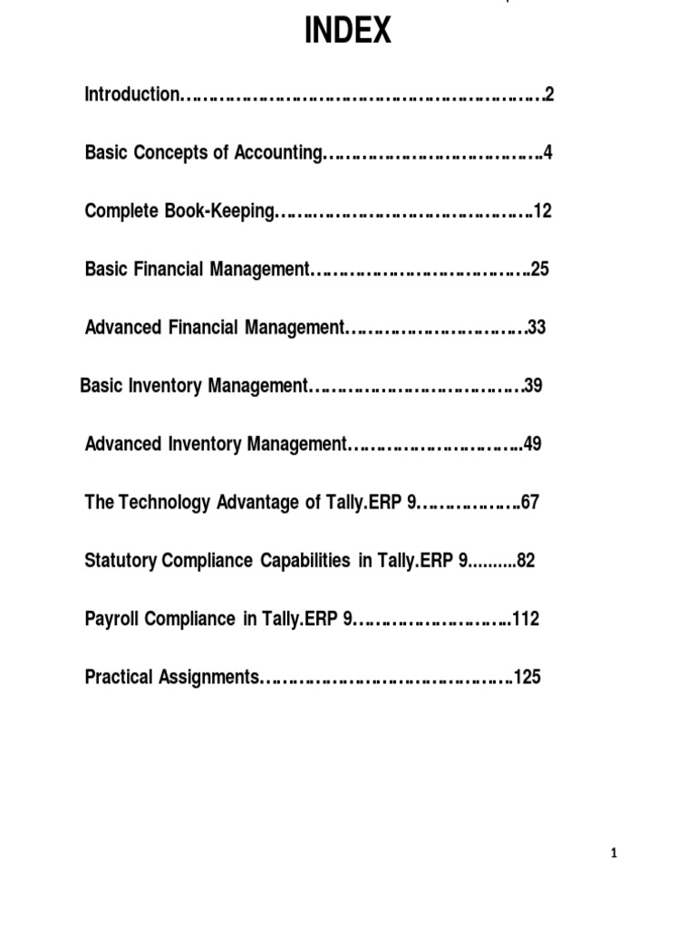Tally Guide | PDF | Debits And Credits | Expense