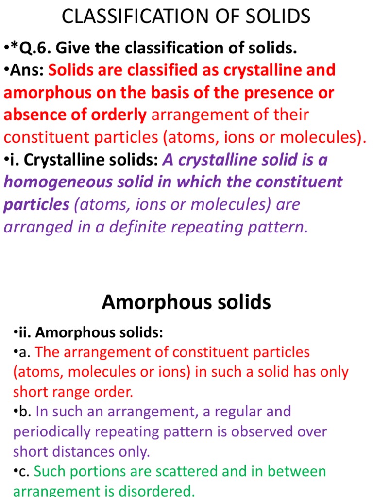 1.solid State-1-1 | PDF | Crystal Structure | X Ray Crystallography