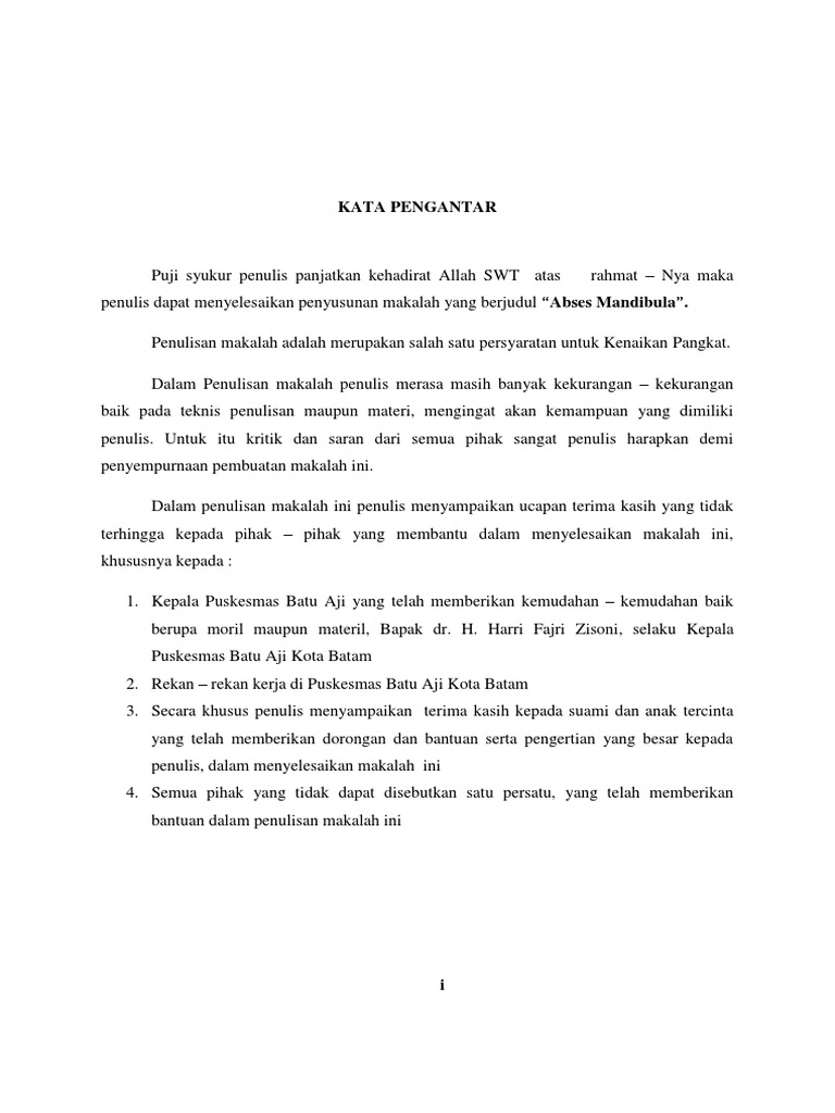 Makalah Abses Mandibula 2016 02 | PDF | Sains & Matematika
