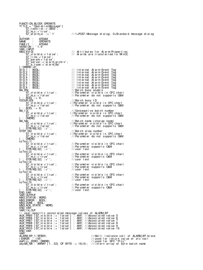 Operate Scl | Computer Programming | Computing