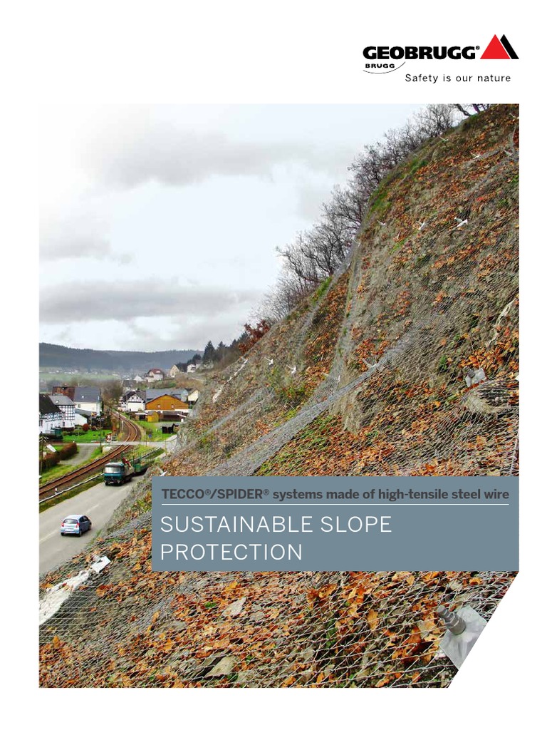 Slope Brochure Tecco Spider en CH 72dpi 160617 | PDF | Geotechnical ...