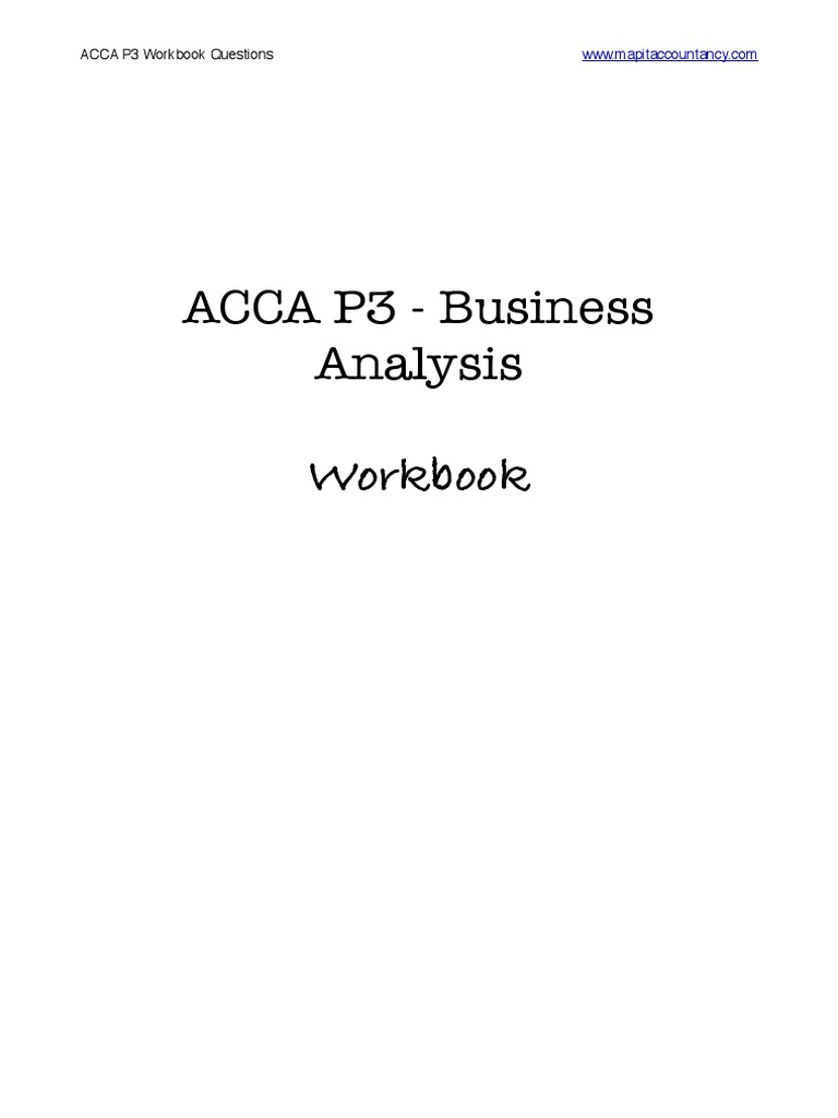 p3 Acca Workbook Q PDF | PDF | Logging | Restaurants