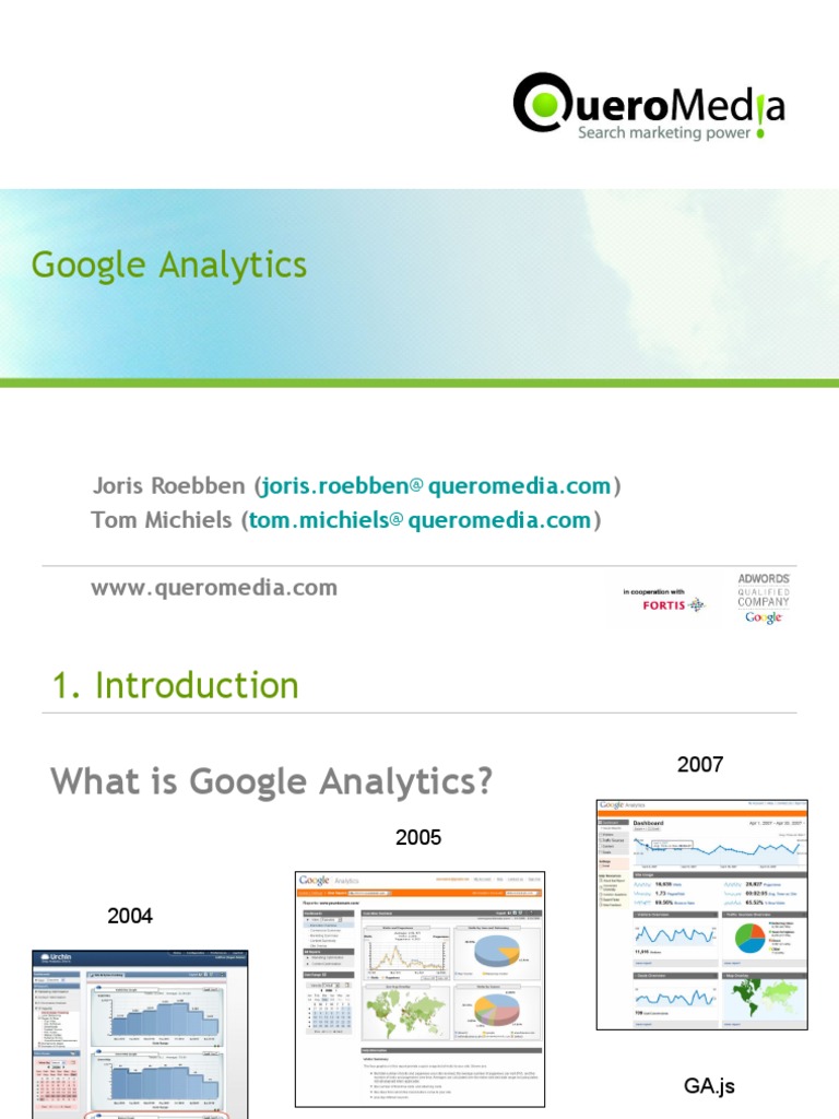 An Introduction To Google Analytics 1198701588721690 4 | PDF | Regular ...
