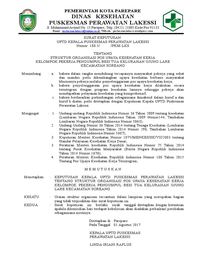 SK Pos Ukk Lakessi | PDF