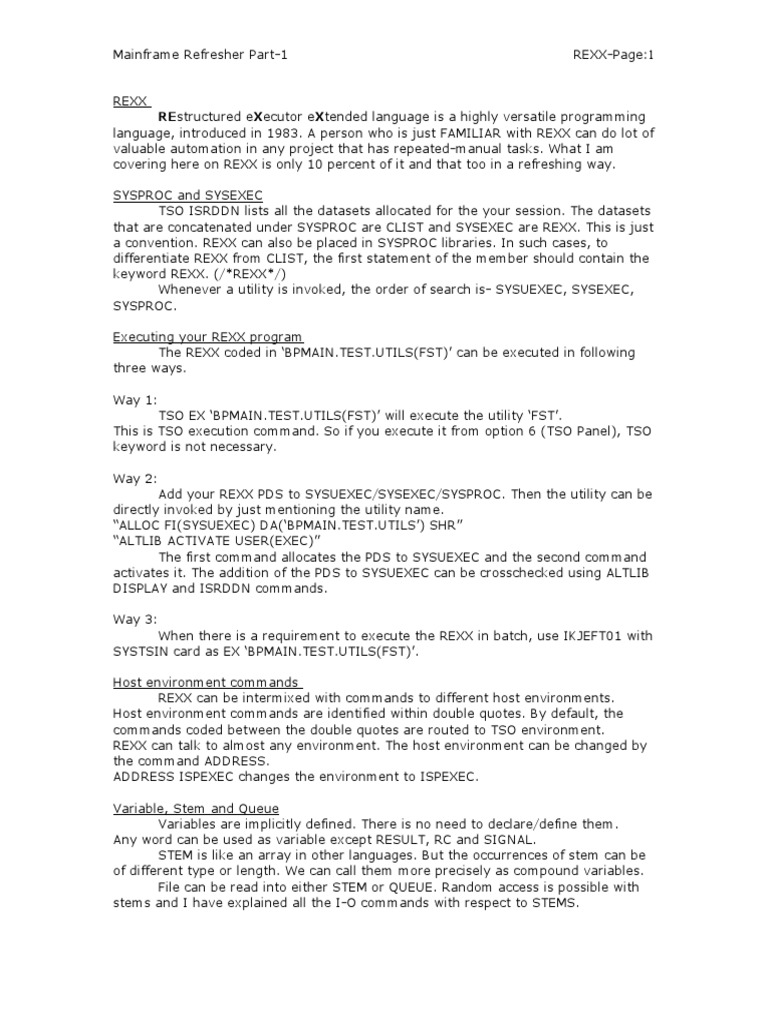 Restructured Executor Extended Language Is A Highly Versatile Programming Download Free Pdf
