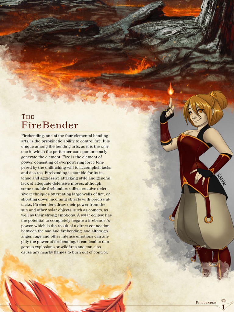 FireBender Homebrew Class 3.5 | PDF