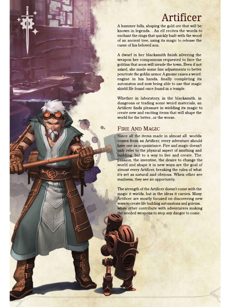 Artificer 5ed | PDF