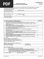 Electrical Isolation Certificate Form | PDF