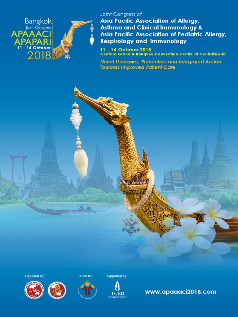 APAAACI 2018 Delegate Brochure | PDF | Allergy | Health Sciences