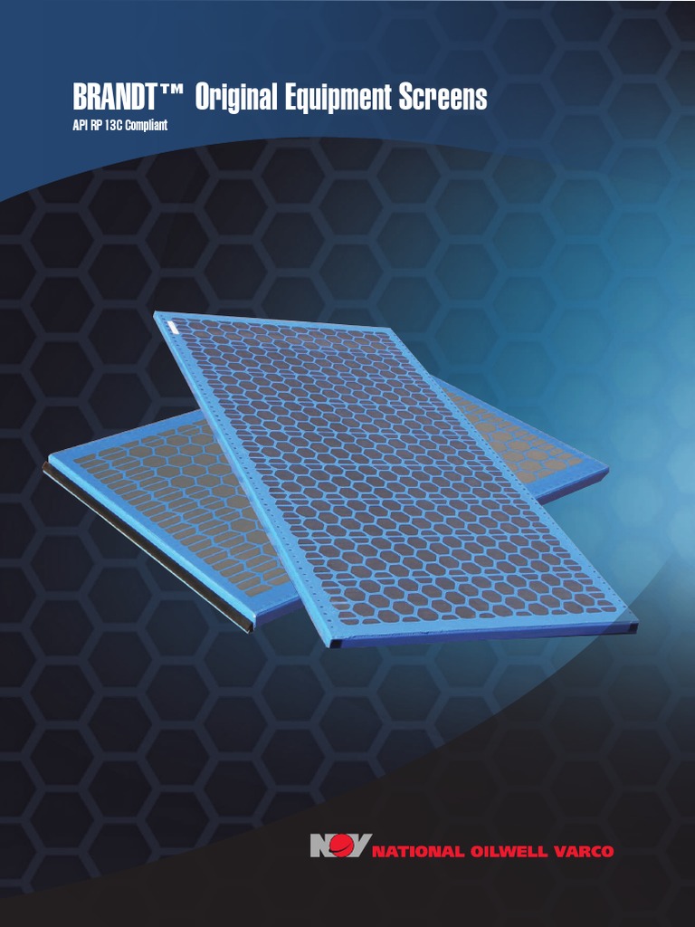 OEM NOV Screen Brochure | PDF | Laboratories | Chemistry