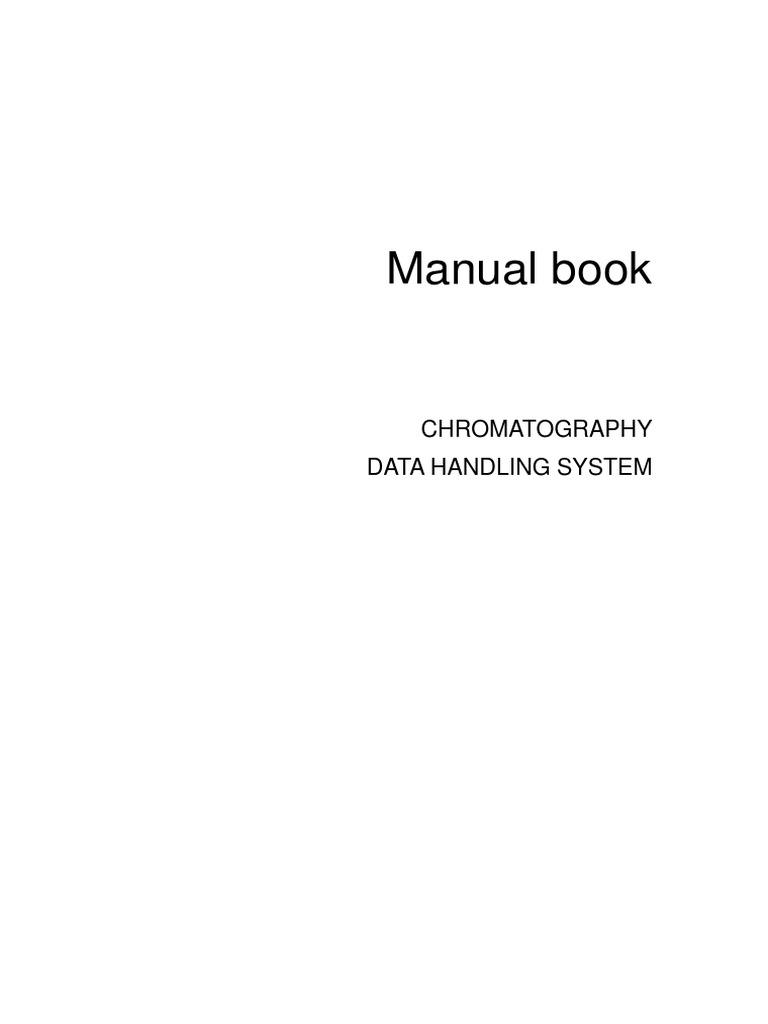Comprehensive Guide to Chromatography Data Handling System: Functions ...