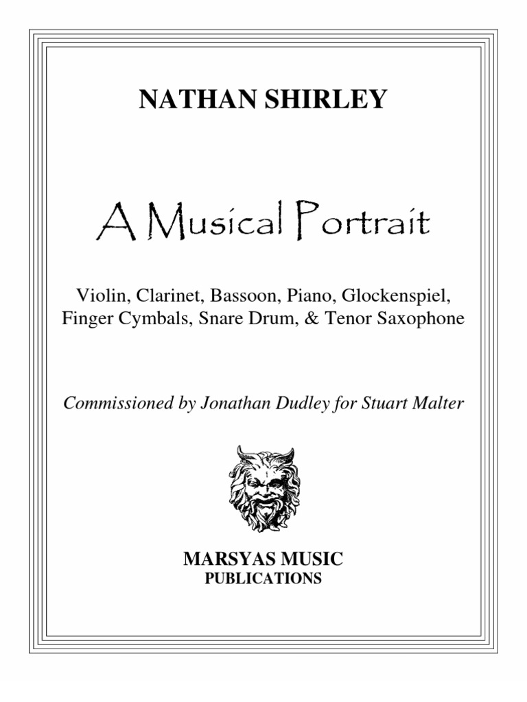 A Musical Portrait | Download Free PDF | Saxophone | Tenor Saxophone