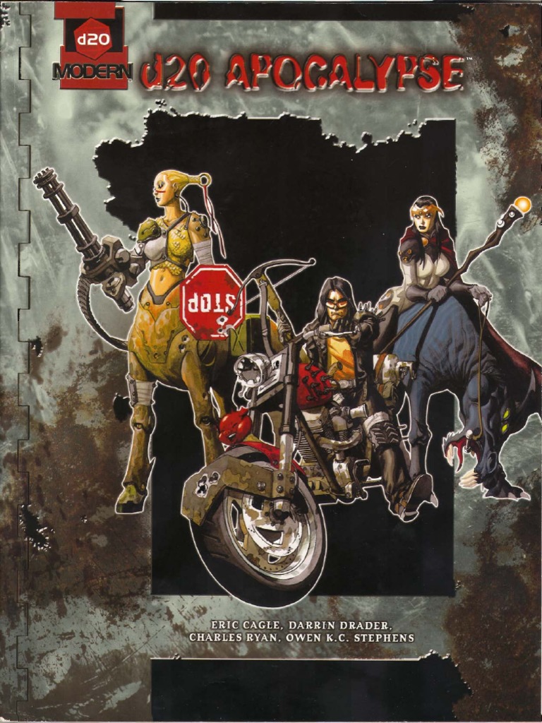 D20 Modern - Apocalypse PDF | PDF | Apocalyptic And Post Apocalyptic ...