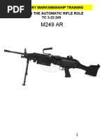 Ranger Tactical Tasks List | PDF | Trigger (Firearms) | Machine Gun